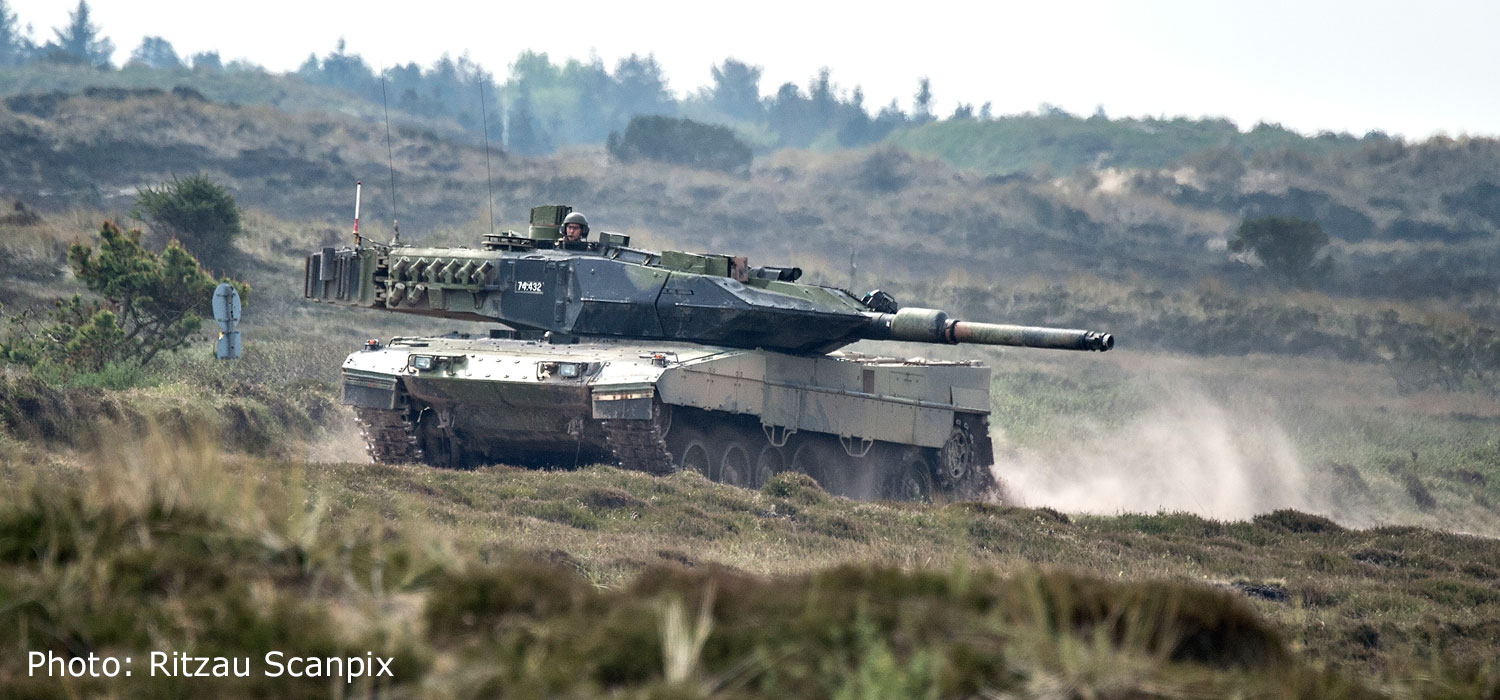 RIVAL supplies the smoke caste system to Leopard 2 tanks - RIVAL