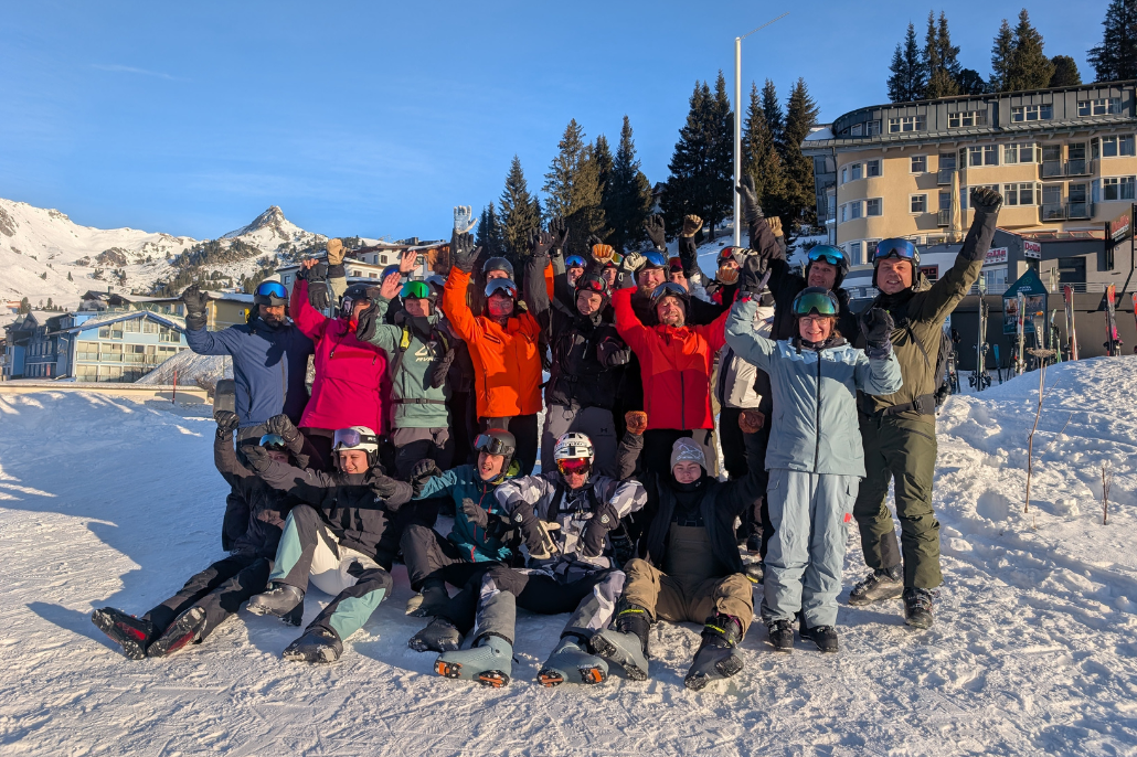 Team RIVAL on teambuilding trip in the Austrian alps - RIVAL